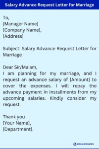 (9+ Samples) Application for Advance Salary