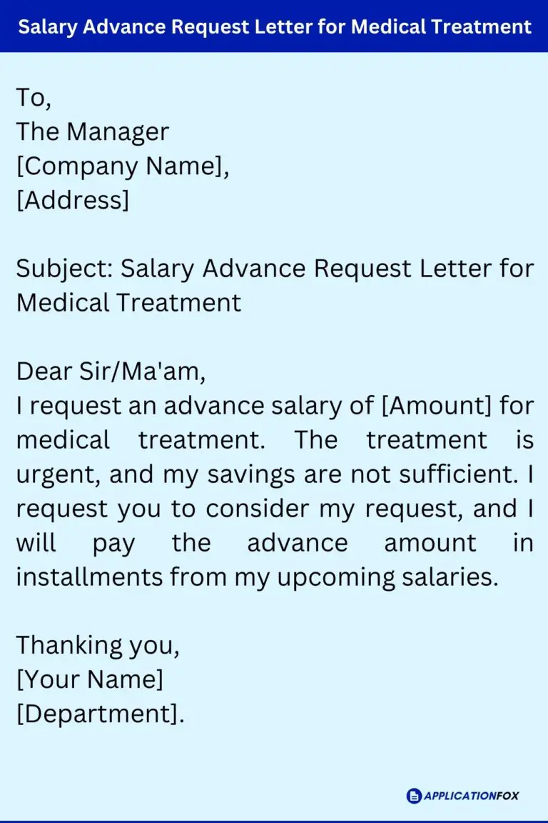(9+ Samples) Application for Advance Salary