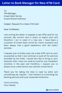 (7+ Samples) - Application for New ATM Card
